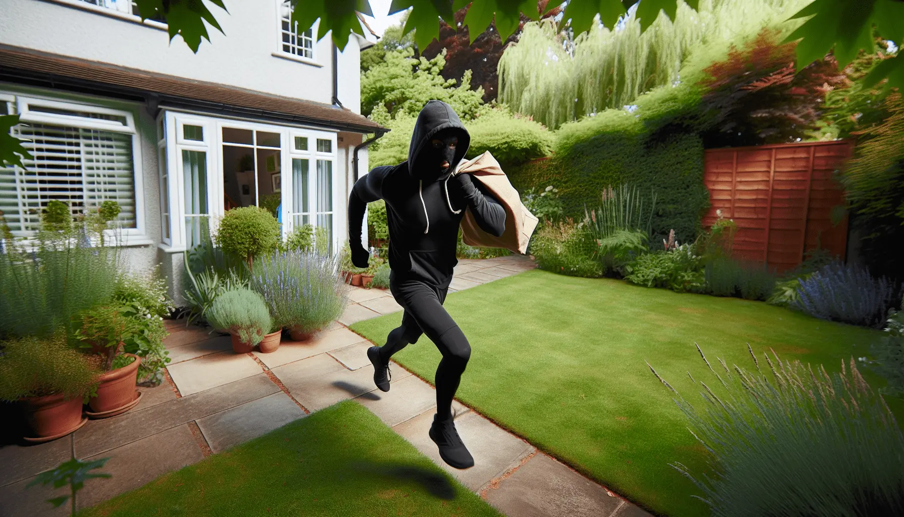 Sådan opdages tyven af en privatalarm med overvågning